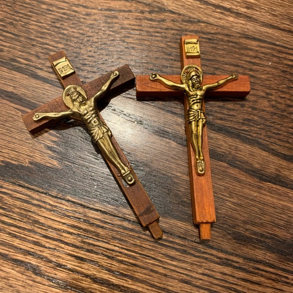 Wall Decor | Holy Crosses Set For Arts And Crafts Projects Crucifix ...